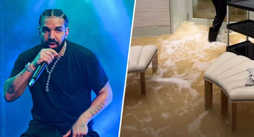 Drake Shares Video of Flooded Toronto Mansion After Torrential ...